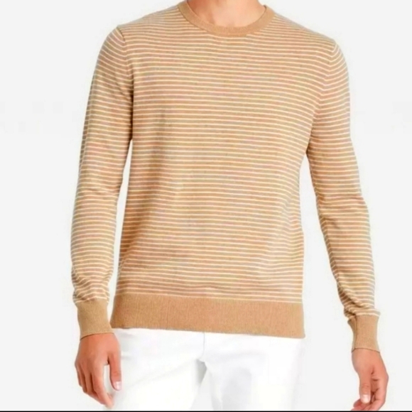 Goodfellow & Co | Sweaters | Goodfellow Mens Tan Long Sleeve Crewneck ...